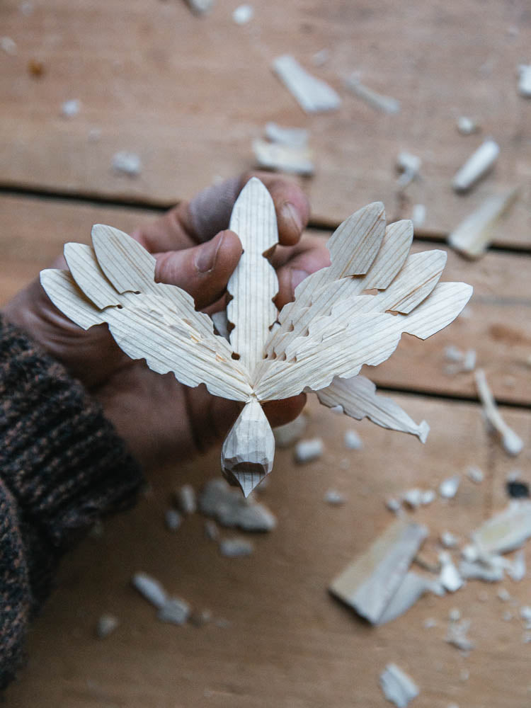 How to Carve a Fan Bird – Part 2 – Mortise & Tenon Magazine