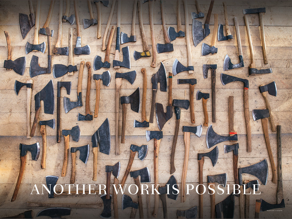 By Popular Request: AWP Axes Poster – Mortise & Tenon Magazine