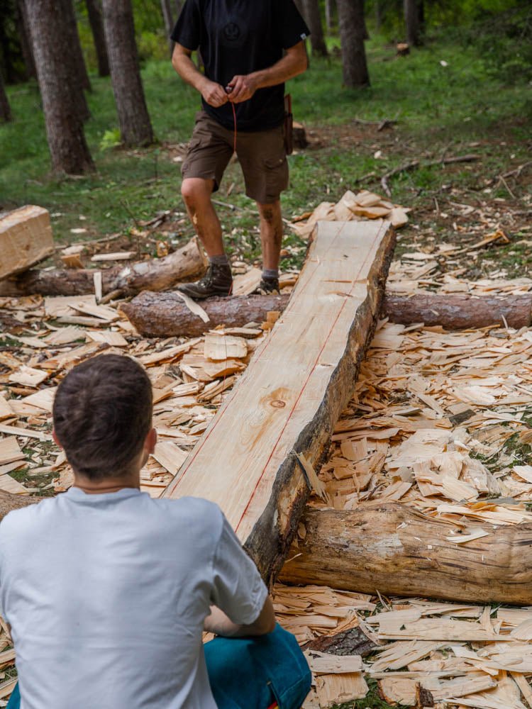 Lines for Hewing Timbers – Mortise & Tenon Magazine