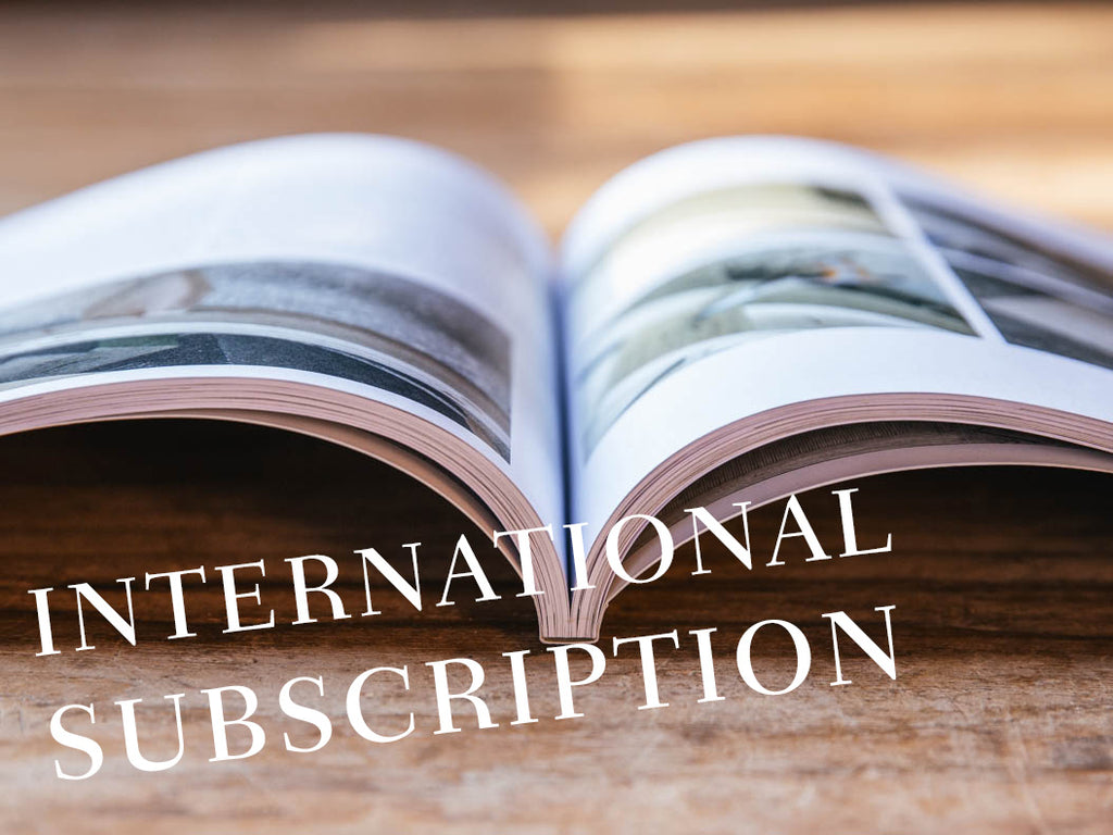 $65 International Subscription! – Mortise & Tenon Magazine