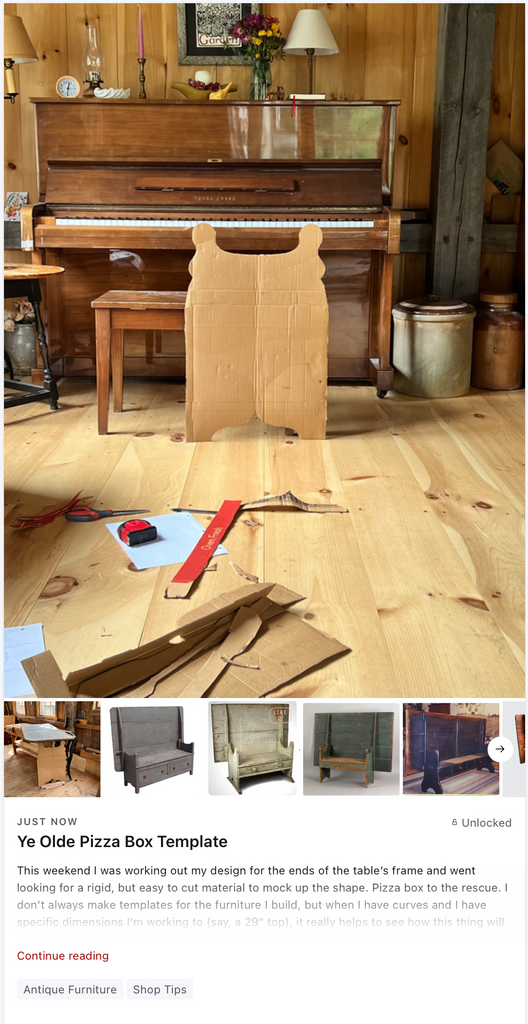 Ye Olde Pizza Box Template – Mortise & Tenon Magazine